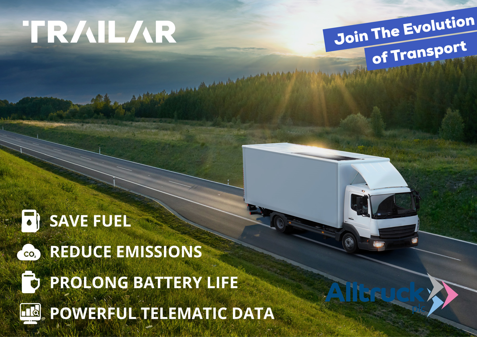 Solar Panels on a Truck - Alltruck